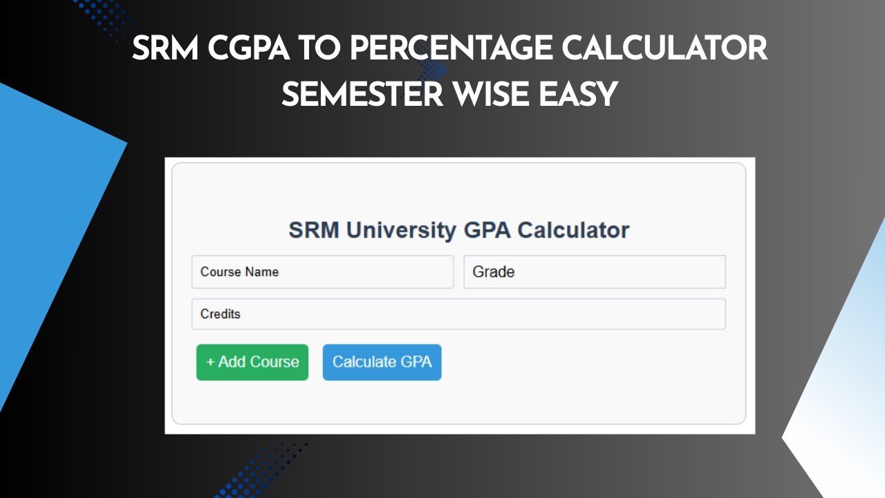 Makaut Cgpa To Percentage Calculator Easy Steps 2025