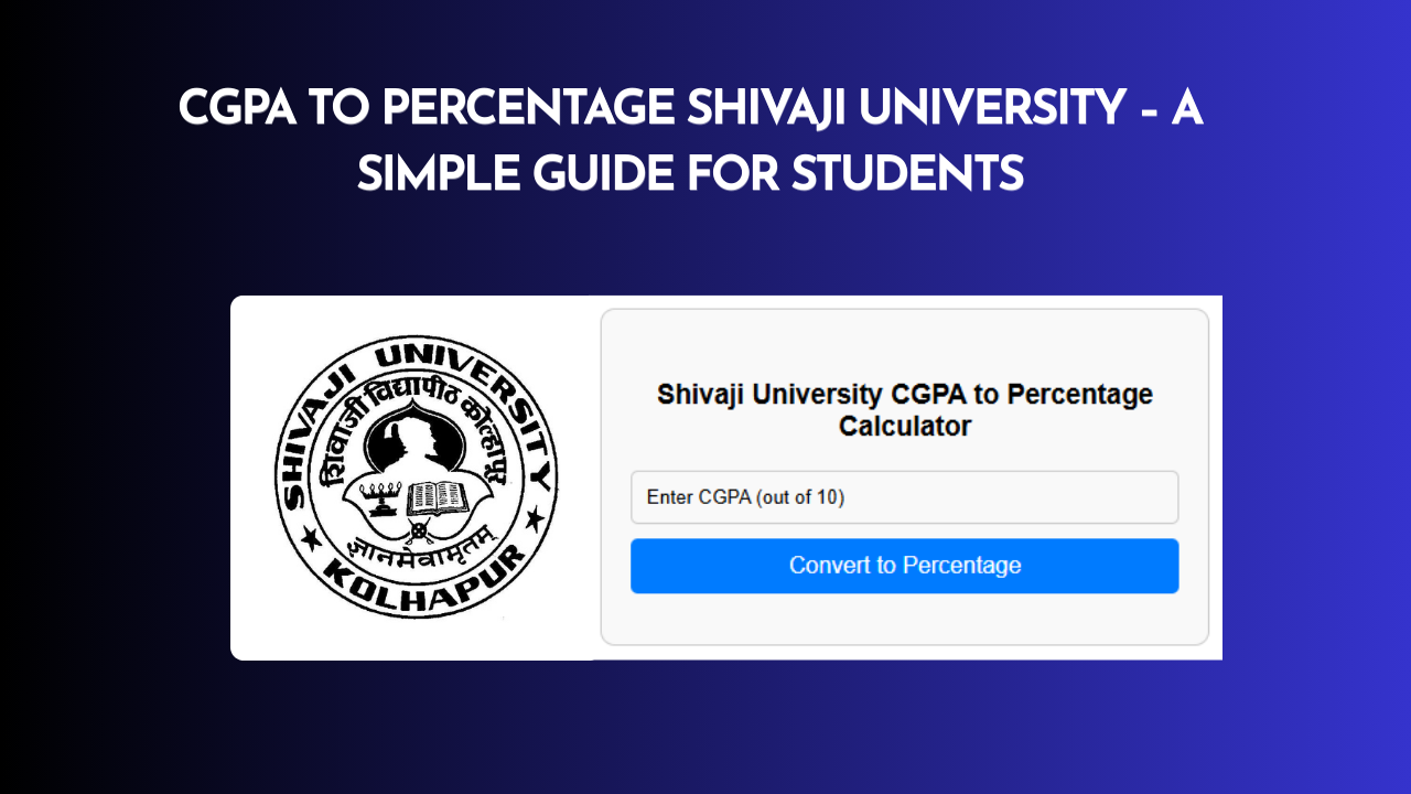 CGPA to Percentage DBATU — Conversion Formula, Method, and Examples